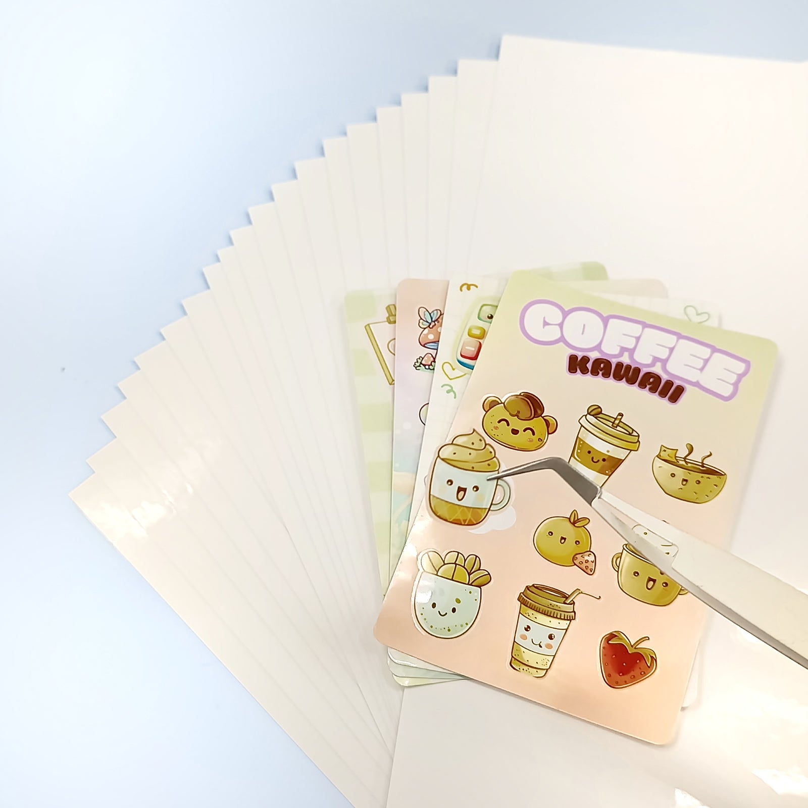 Waterproof Printable Vinyl Sticker A4 (20 Sheets) (Itech & Bee Happy)