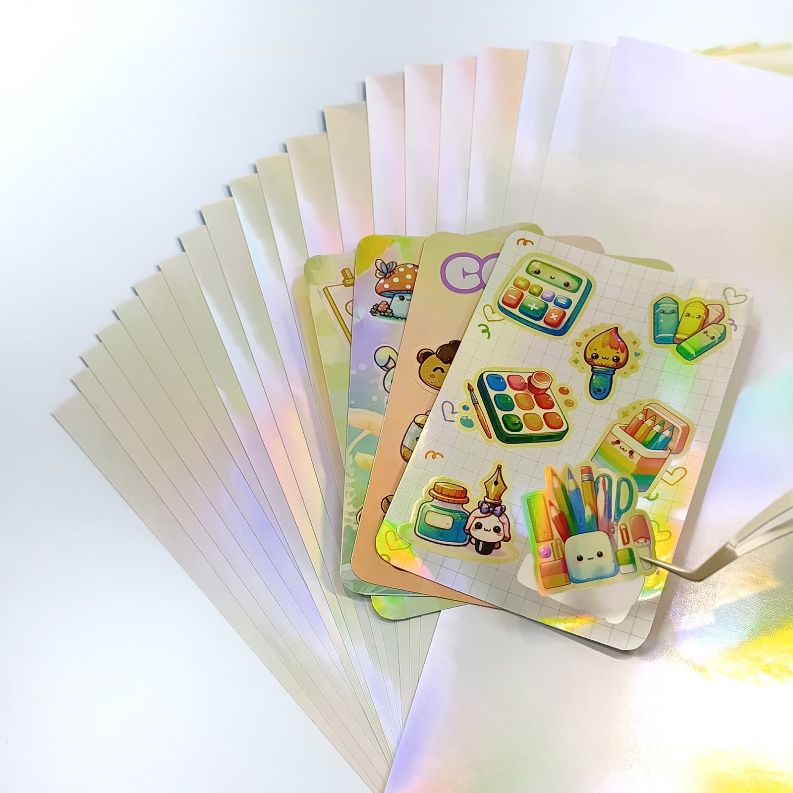 Waterproof Printable Vinyl Sticker A4 (20 Sheets) (Itech & Bee Happy)