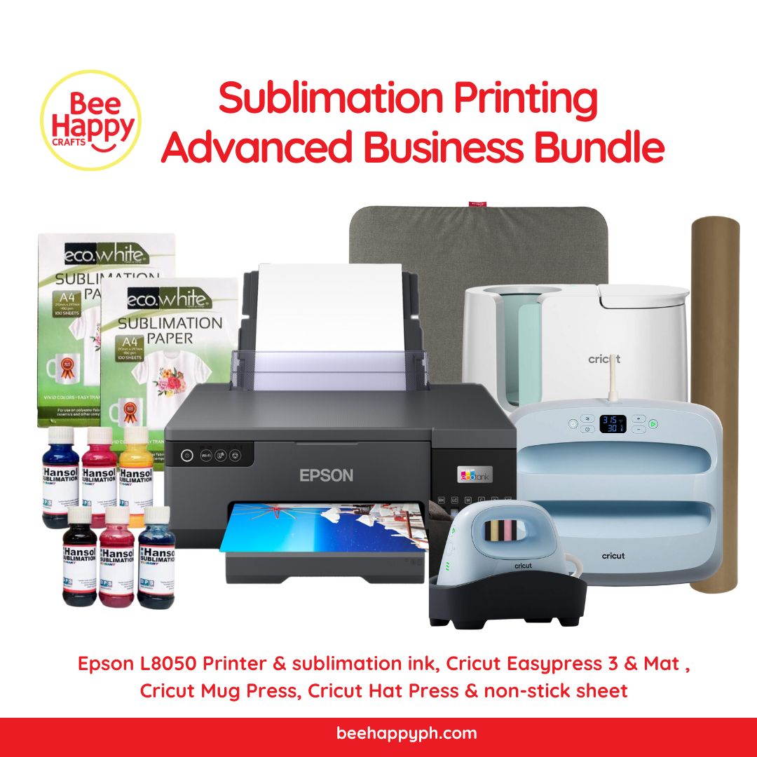 Sublimation Printing Advanced Business Bundle - Epson L8050 Printer, C