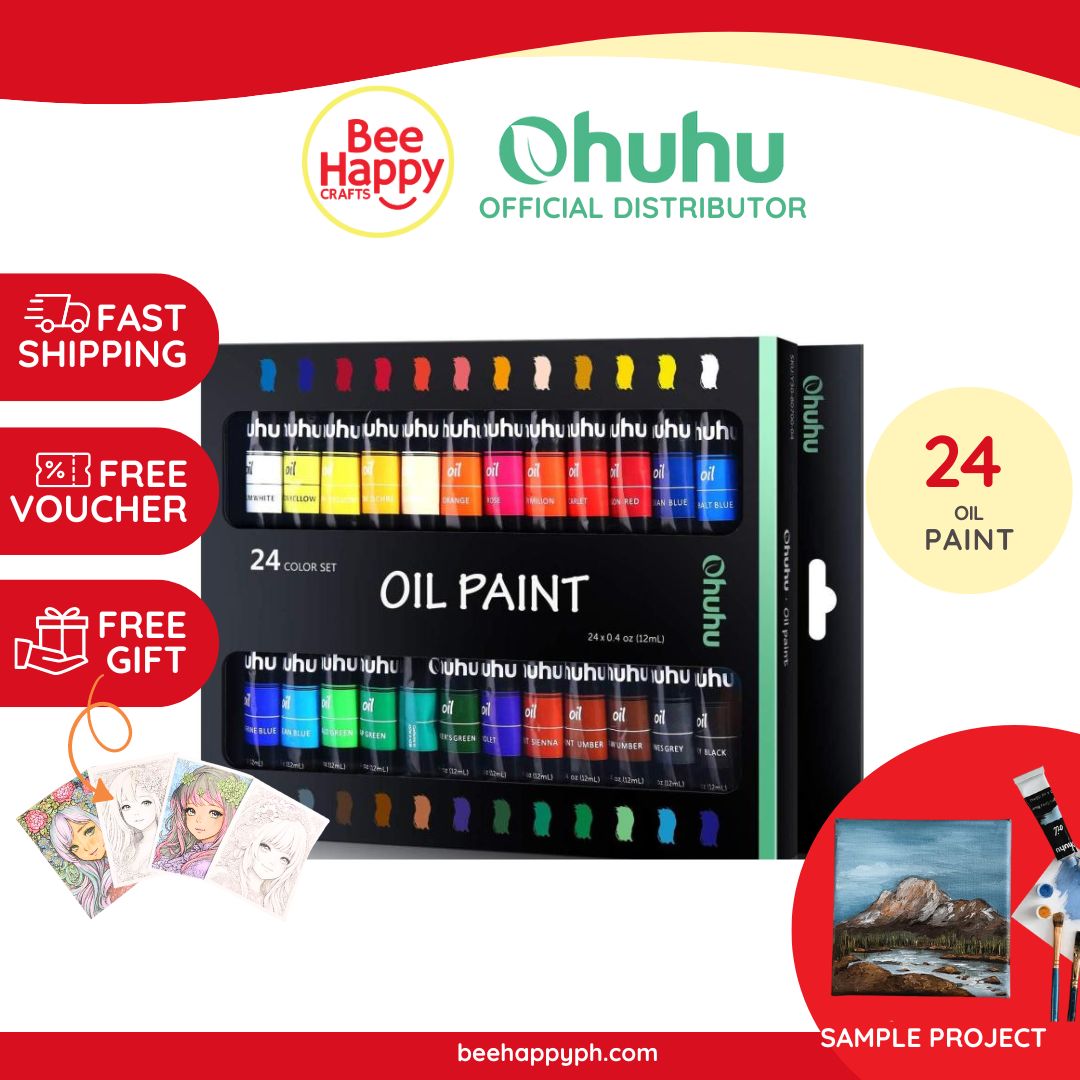 Ohuhu Oil Paint Set 24colors Y30-80700-04