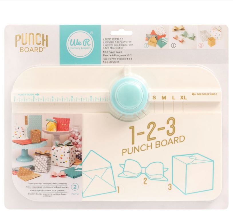 We R Memory Keepers 123 Punch Board (1-2-3 Punch)