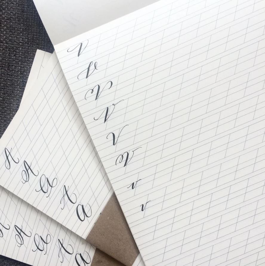 The Craft Central Alphabet Scribble Pad