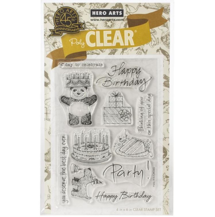 Hero Arts Birthday From the Vault Stamp Set CM360