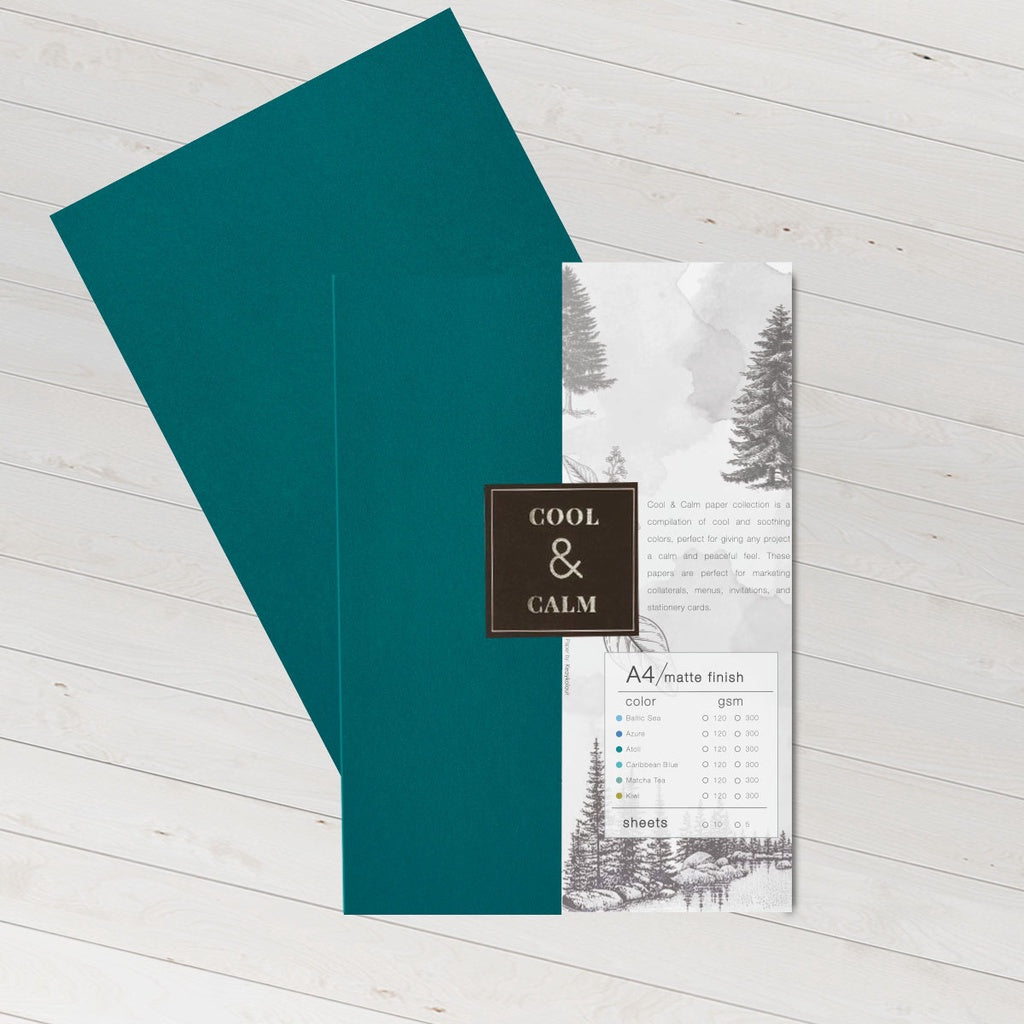 Cool and Calm Specialty Paper A4 Size (120gsm-10 sheets and 300gsm-5 s