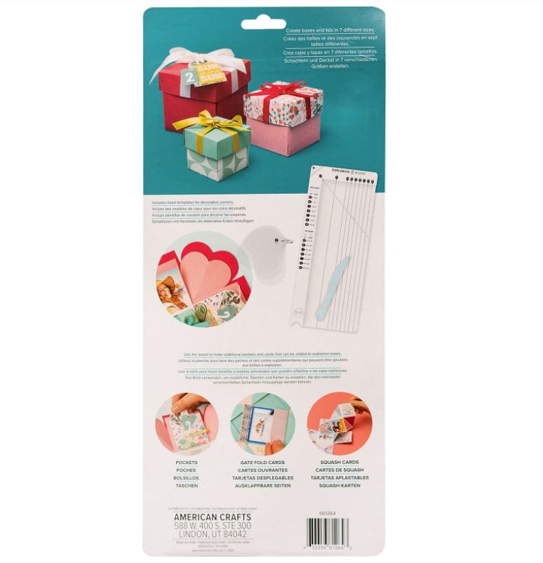 We R Memory Keepers Explosion Box Score Board