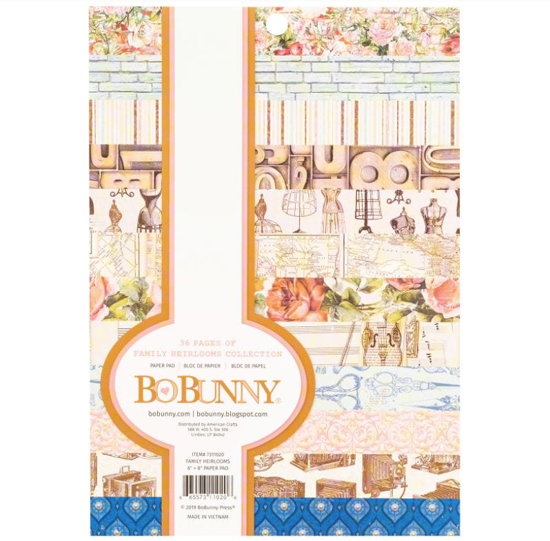 BoBunny Family Heirloom 6" x 8" Paper Pad