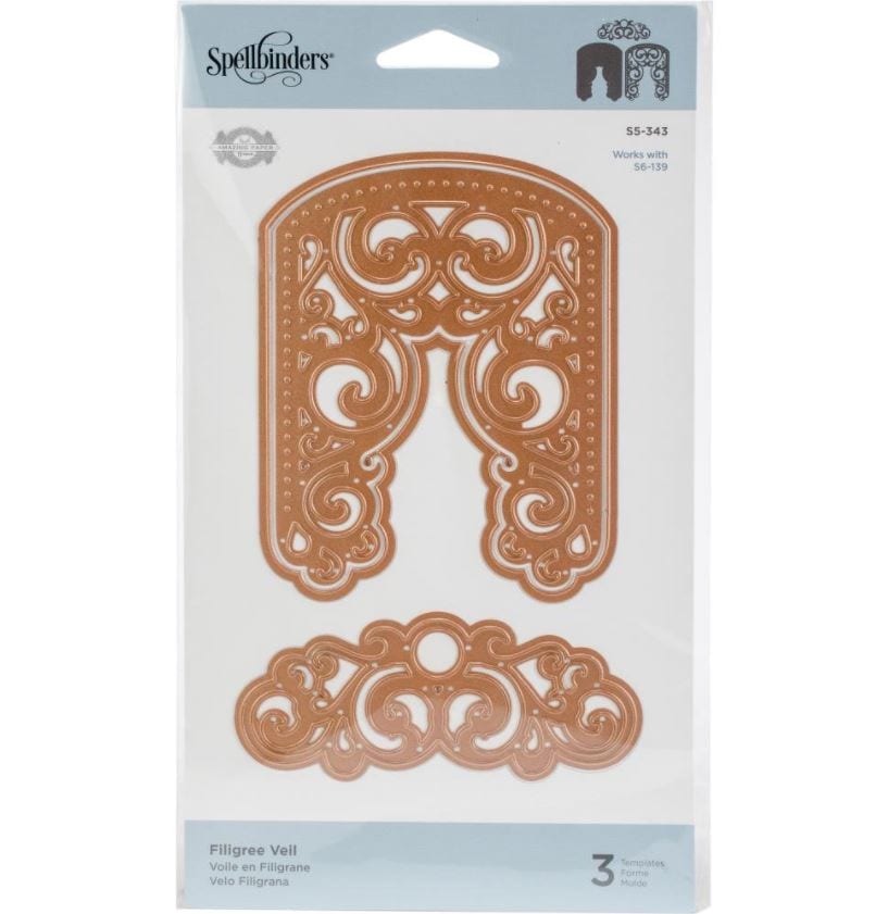 Spellbinders FIligree Veil Shapeabilities Die