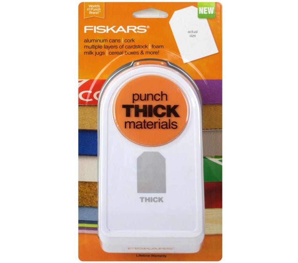 Fiskars Punch Thick Tag 2"