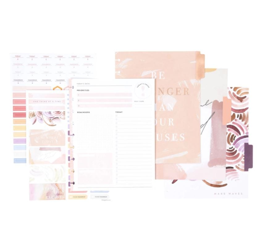 Me and My Big Ideas Everyday Goals Classic Daily Extension Pack Happy