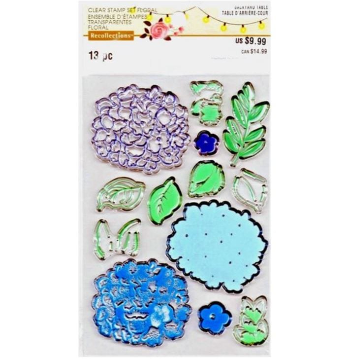 Recollections Hydrangea Stamps