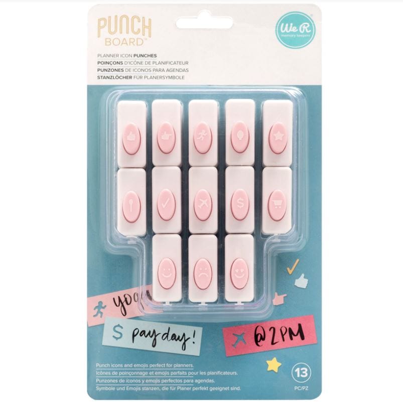 We R Memory Keepers Emoji and Icon Punch Set for Word Punch Board