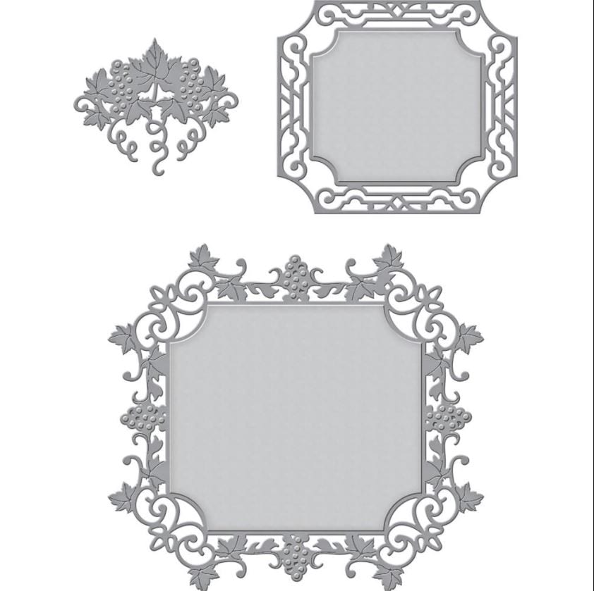 Spellbinders Labels 59 Decorative Accents Shapeabilities Dies