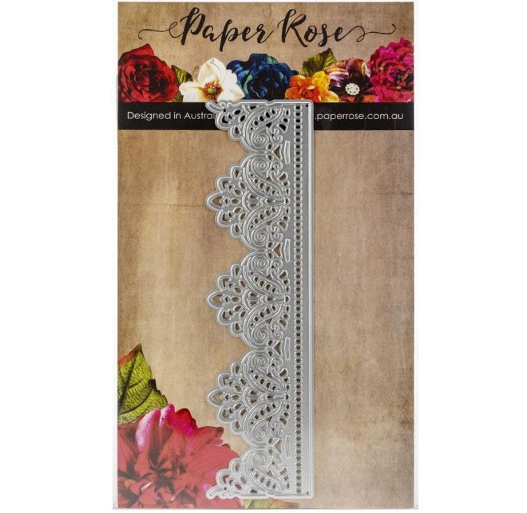 Paper Rose Madison Lace Edge Dies