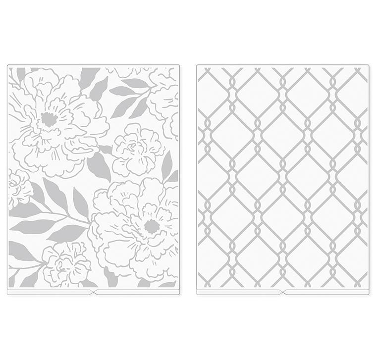 We R Memory Keepers Maggie Holmes 2pcs Embossing Folders