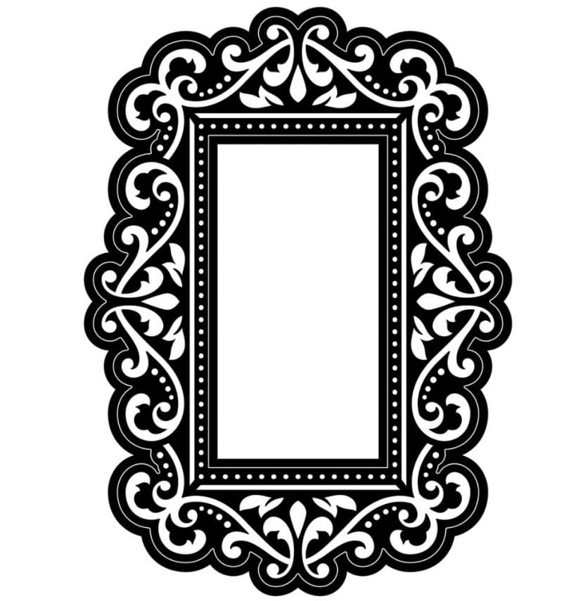 Darice Scroll Frame Embossing Essentials Dies