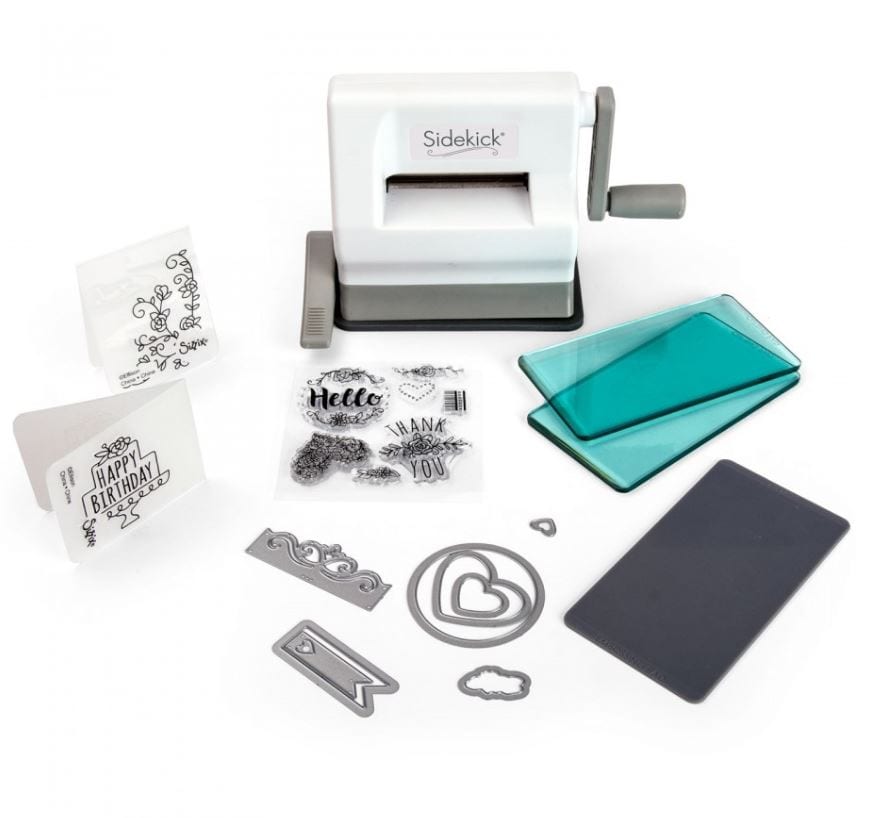 Sizzix Gray White Sidekick Starter Kit