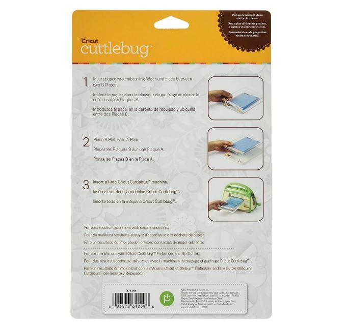 Cuttlebug Spacer Plate A