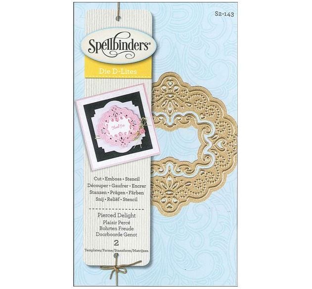Spellbinders Pierced Delight Die