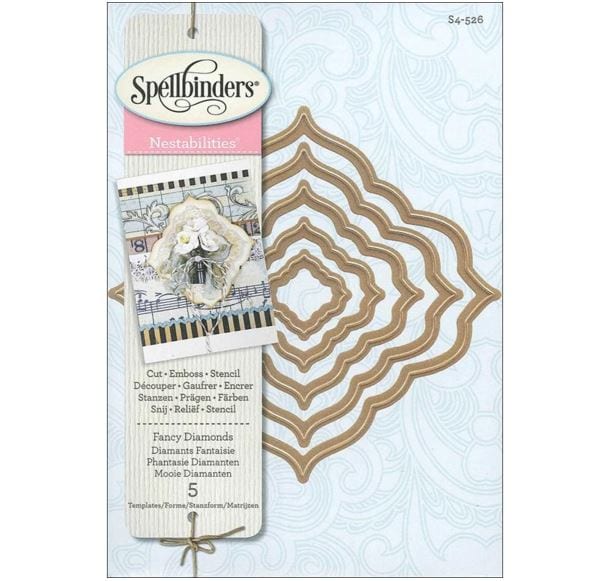 Spellbinders Die Nestabilities Fancy Diamond