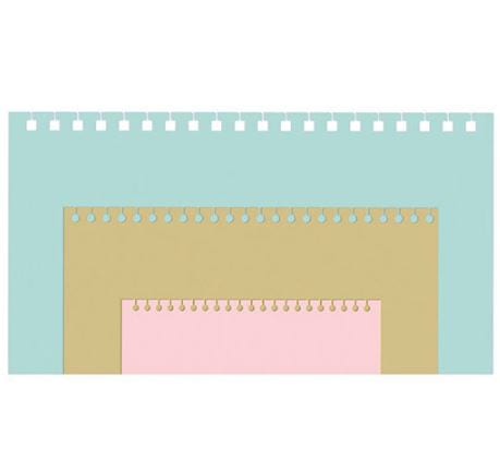 We R Memory Keepers Spiral Punch Inserts Planner Punch Board