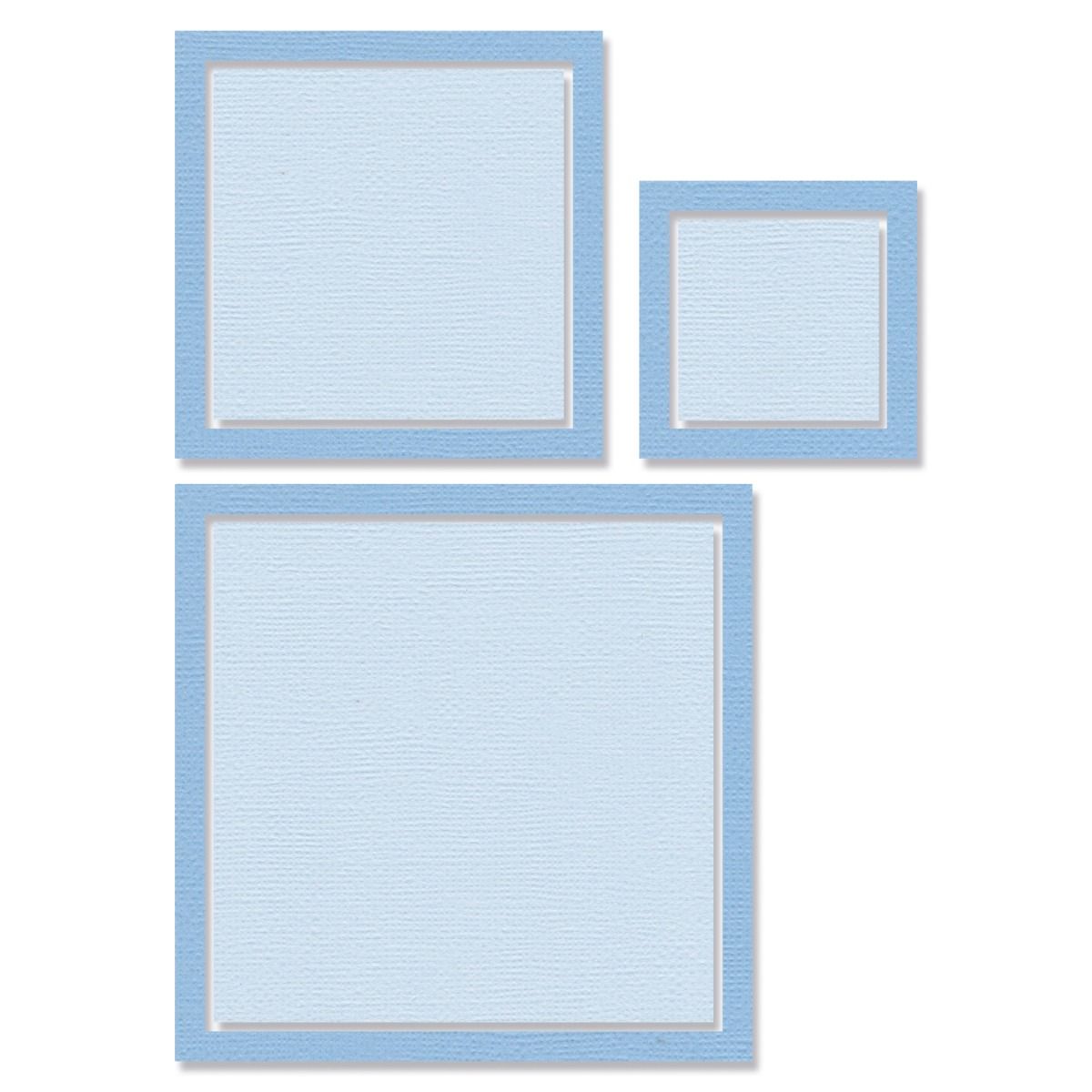 Sizzix Square Frames Framelits Die Set 6PK by Olivia Rose