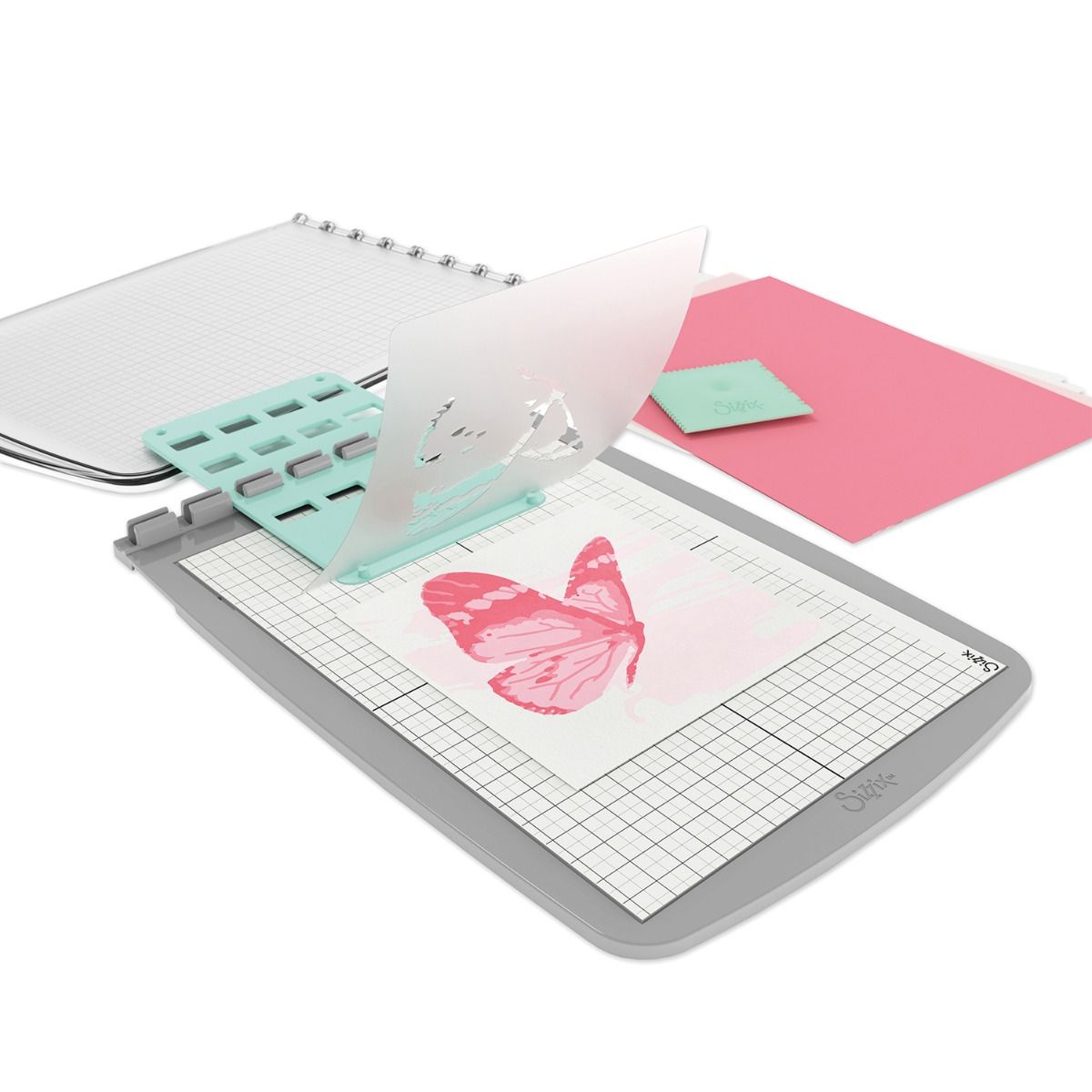 Sizzix Stencil & Stamp Making Tool (Stamping Platform + Stencil Stool)