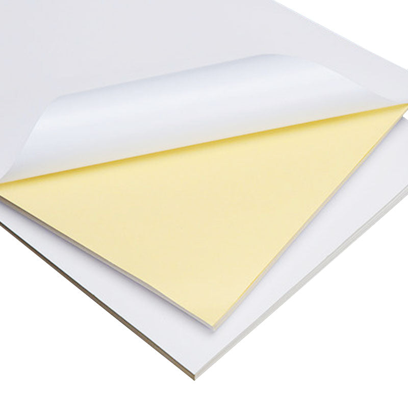 Sticker Paper for Inkjet and Laser Printer Friendly - 100 Sheets