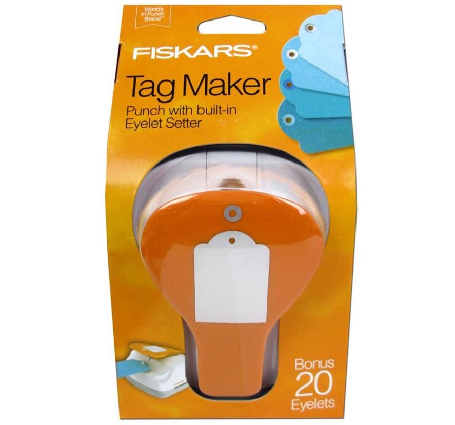 Fiskars Tag Maker Standard Punch Craft