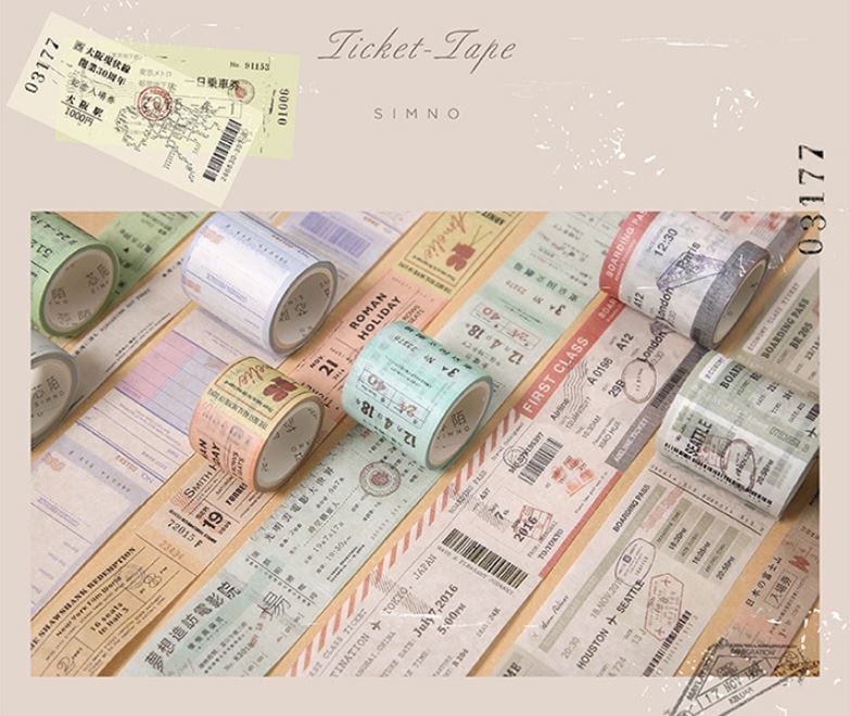 Simno Ticket Tapes Collection