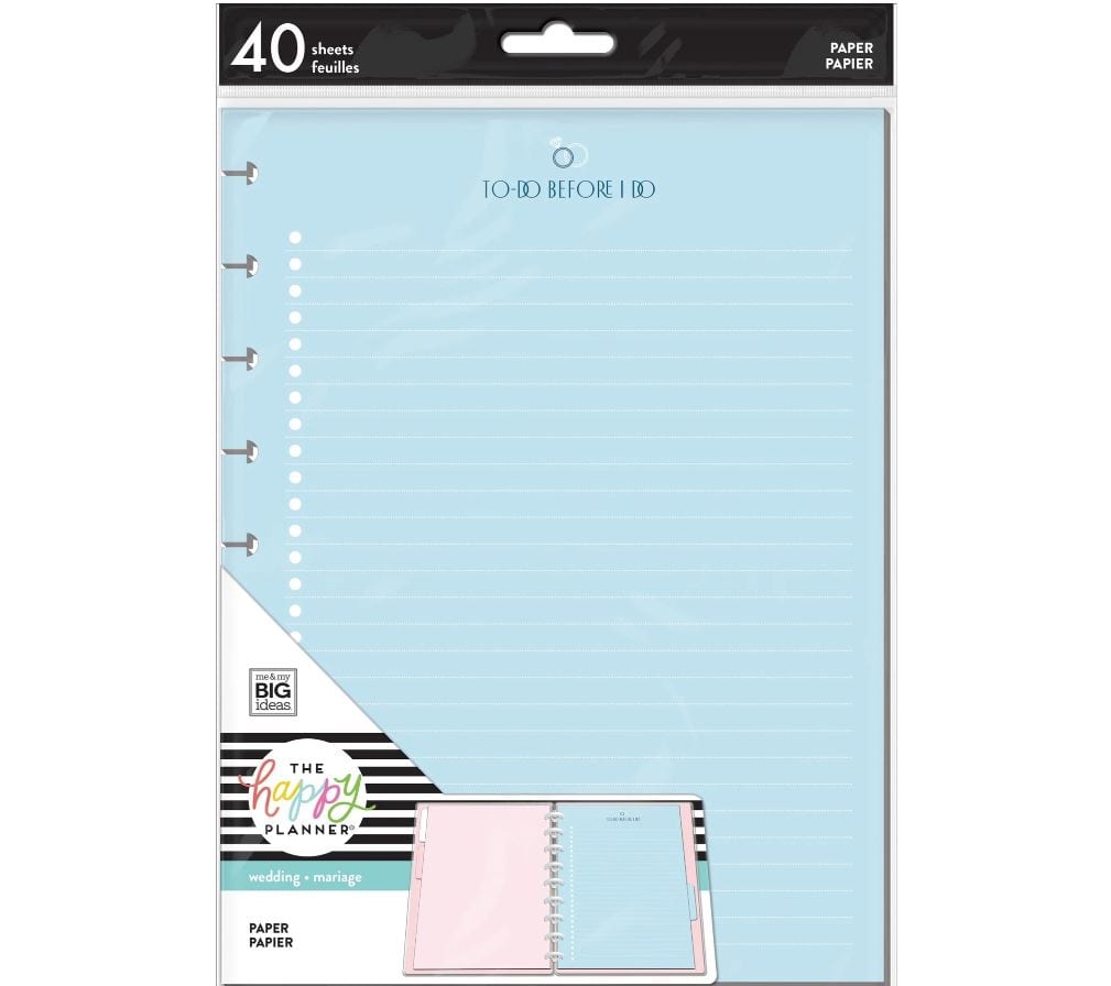 Me and My Big Ideas edding Filler Classic Filler Paper Happy Planner