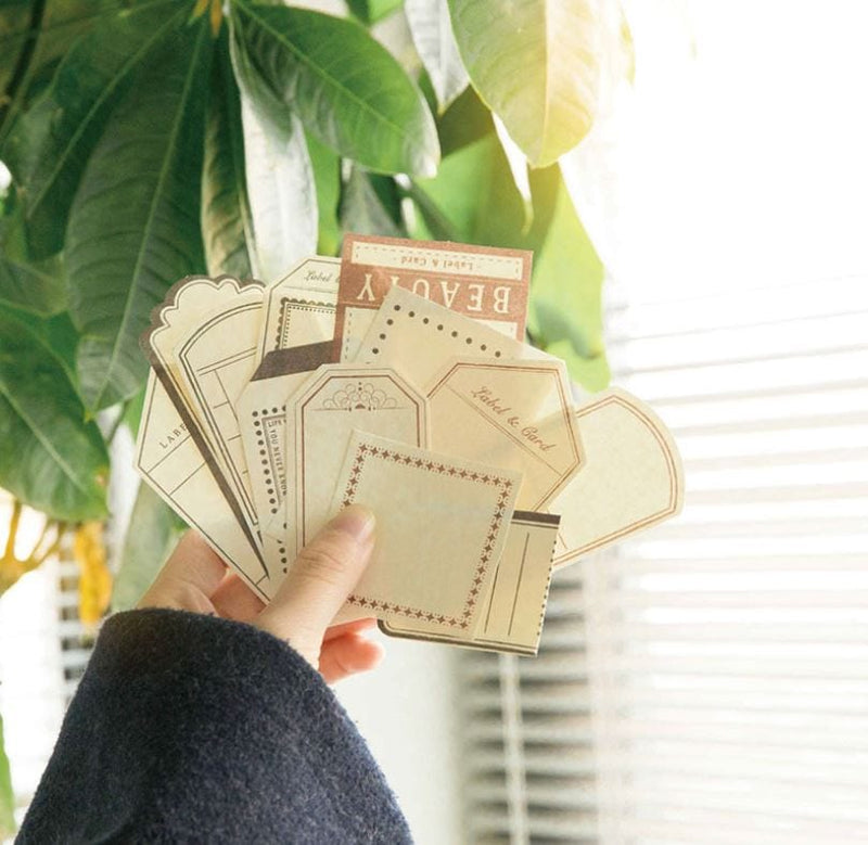 Yanji Paper Border - Tags and Labels Pad 35 Sheets