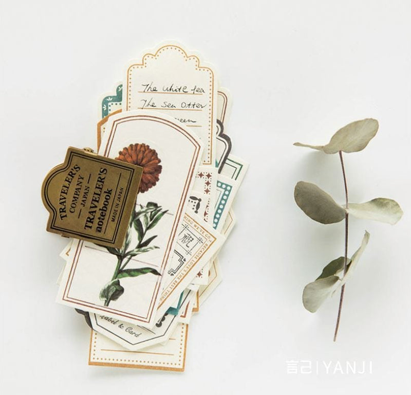 Yanji Paper Border - Tags and Labels Pad 35 Sheets