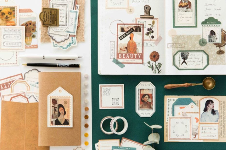 Yanji Paper Border - Tags and Labels Pad 35 Sheets
