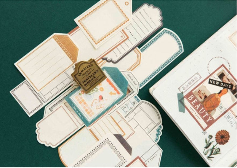 Yanji Paper Border - Tags and Labels Pad 35 Sheets