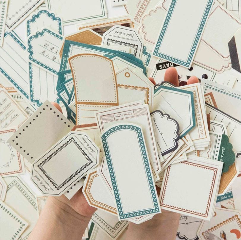 Yanji Paper Border - Tags and Labels Pad 35 Sheets