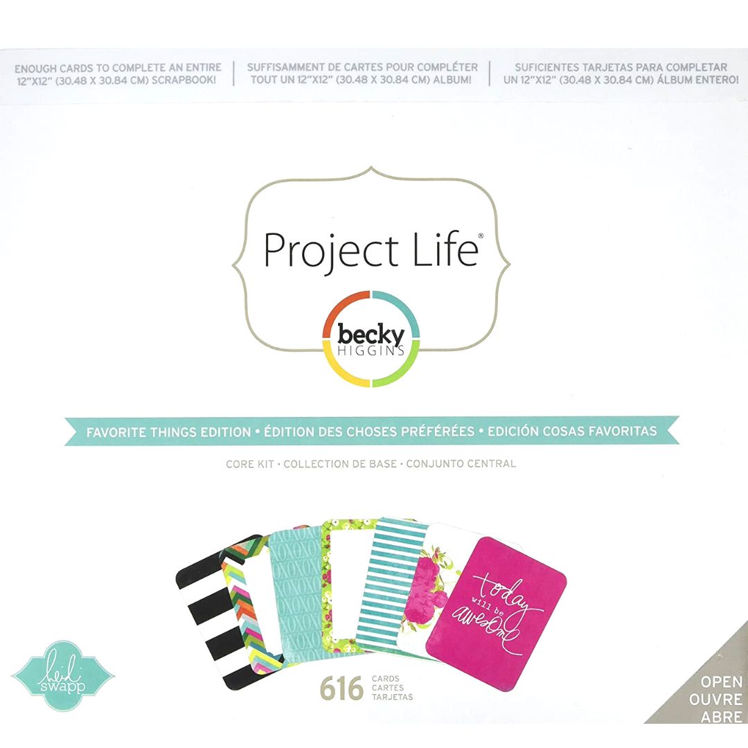 Project Life My Favorite Things Edition (Core Kit and Sampler Set Avai