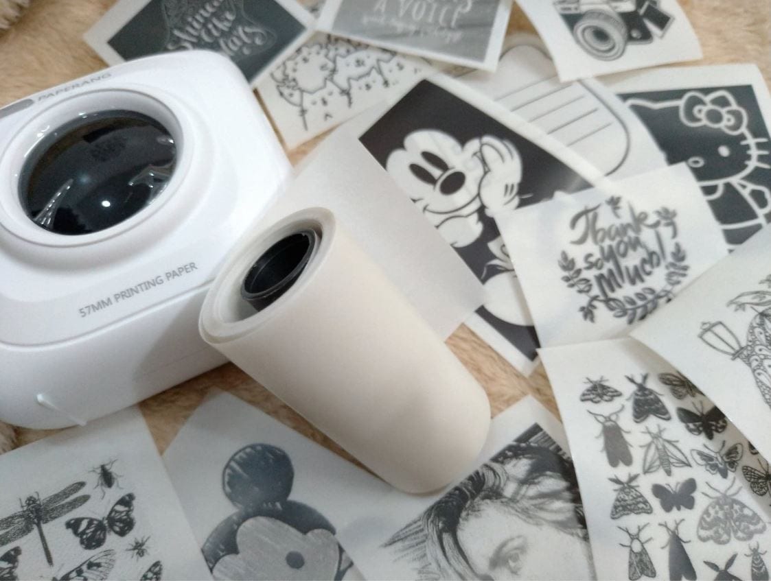 Paperang Waterproof Translucent Thermal Sticker for Paperang P1/P1S on